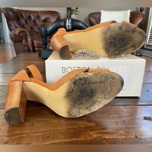 Boston Proper | Shoes | Boston Proper Modern Sandal Ankle Strap Heels ...